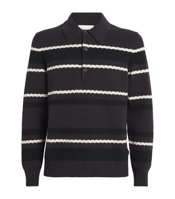 NN.07 Organic Cotton Polo Sweater