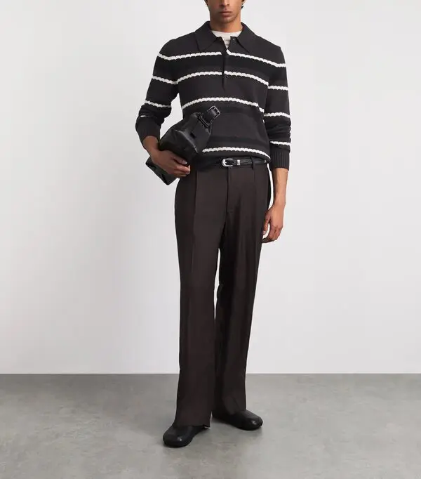 NN.07 Organic Cotton Polo Sweater