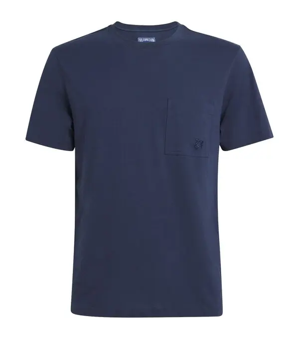 Vilebrequin Organic Cotton Jersey Titan T-shirt - Blue