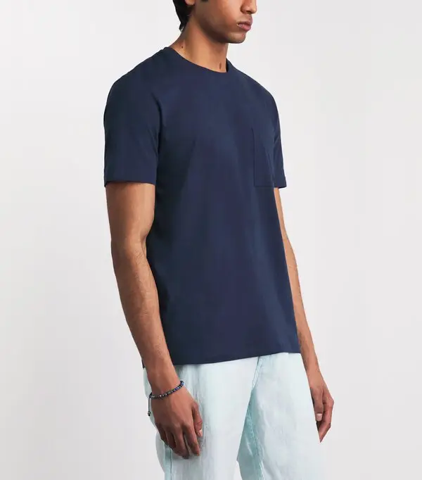 Vilebrequin Organic Cotton Jersey Titan T-shirt - Blue