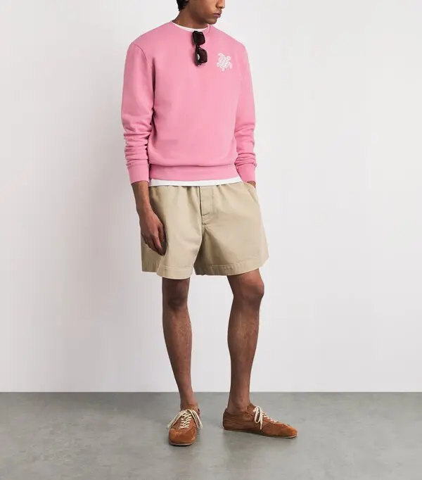 Vilebrequin Embroidered Cotton Sweatshirt