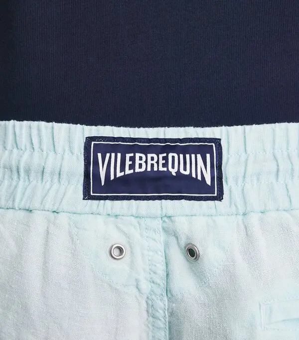 Vilebrequin Linen Drawstring Parc Trousers - Blue