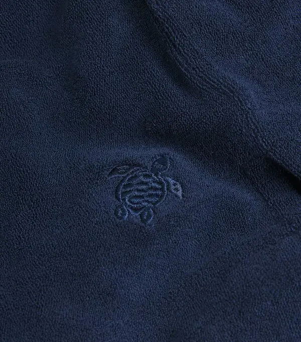 Vilebrequin Organic Cotton Terry-blend Charli Shirt - Blue