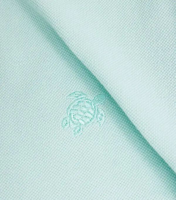 Vilebrequin Organic Cotton Palatin Polo Shirt - Blue