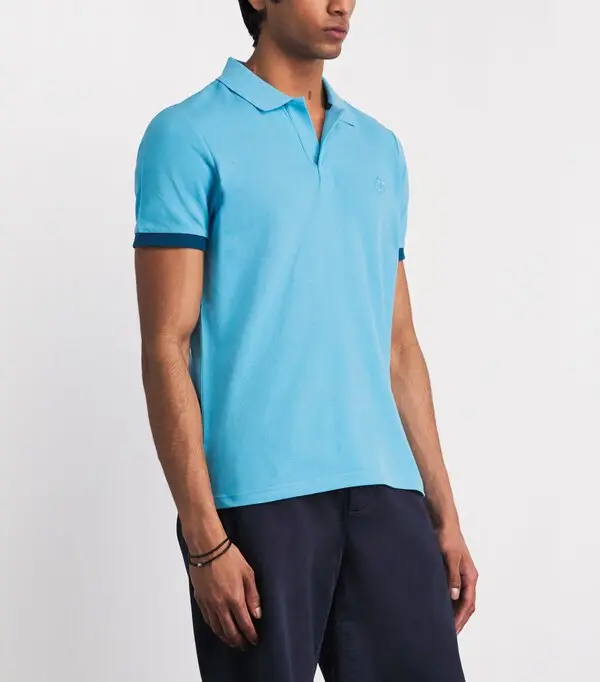 Vilebrequin Cotton Palatin Polo Shirt - Blue