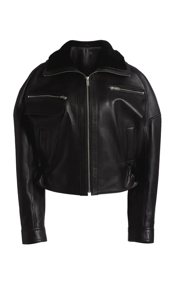 Christopher Esber Atlas Leather Jacket