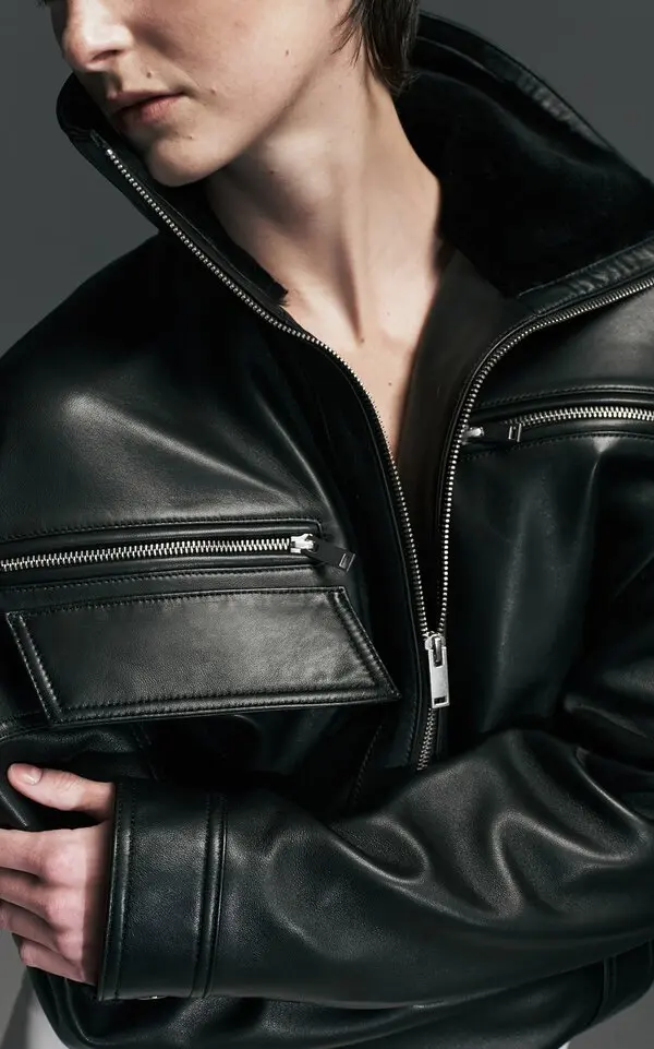 Christopher Esber Atlas Leather Jacket
