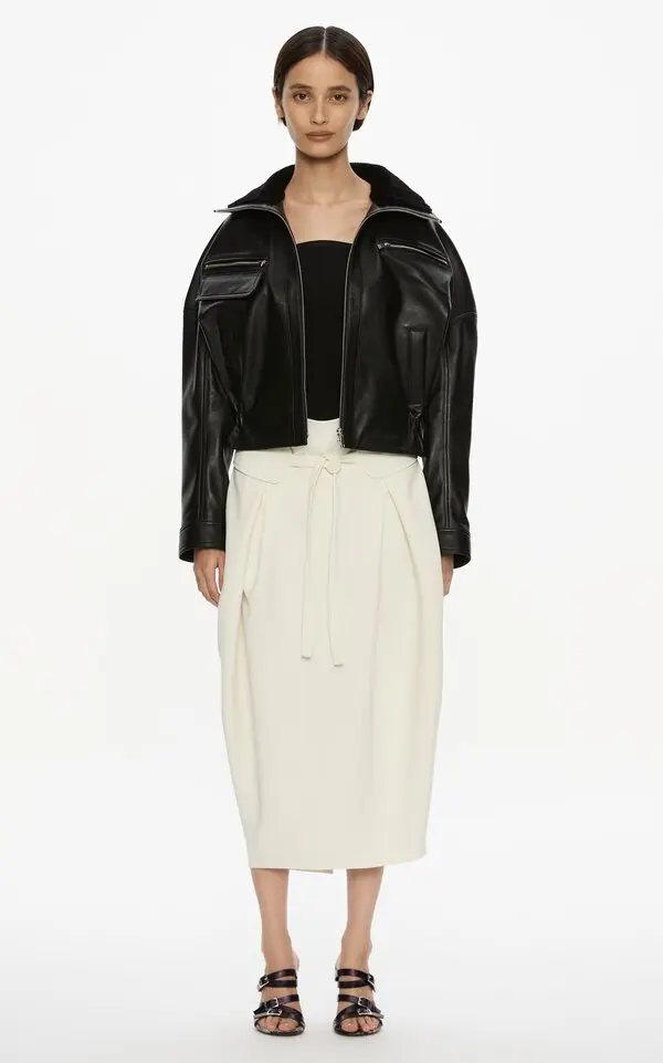 Christopher Esber Atlas Leather Jacket