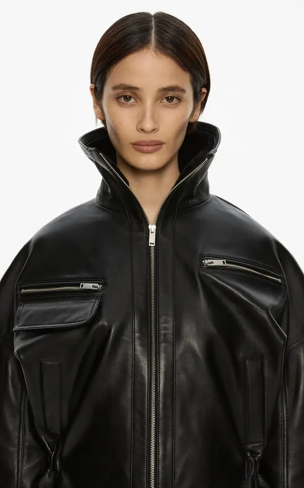 Christopher Esber Atlas Leather Jacket