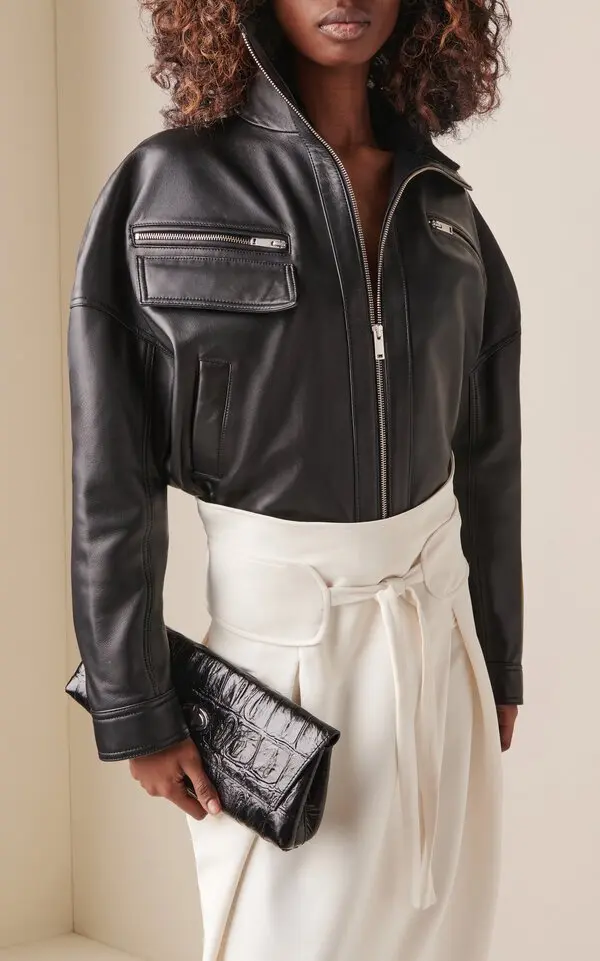 Christopher Esber Atlas Leather Jacket