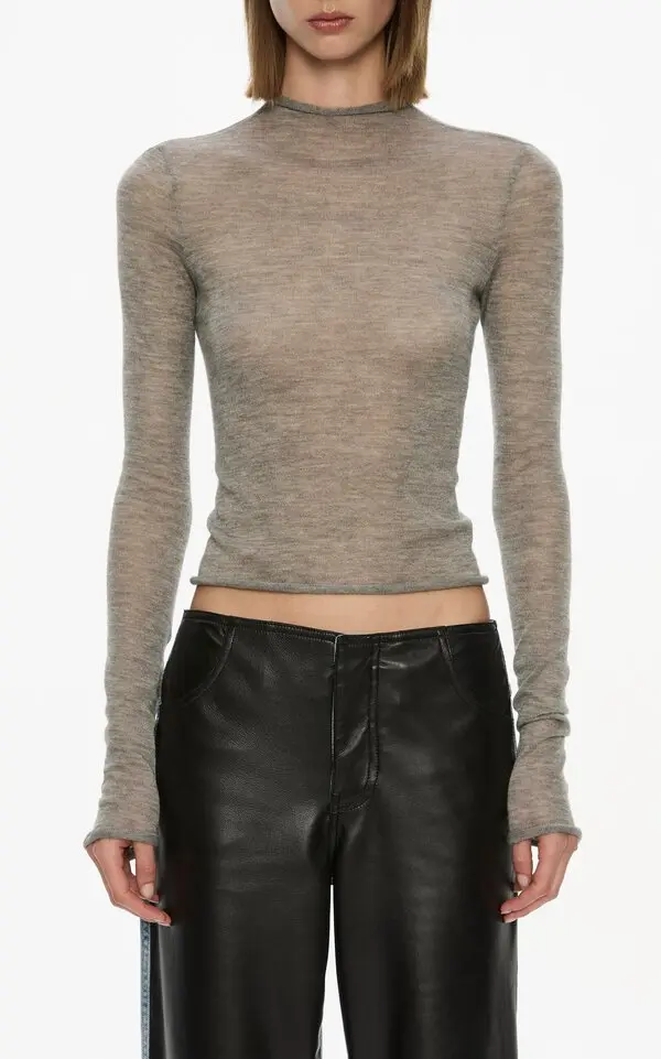Christopher Esber Lenny Cashmere-silk Top