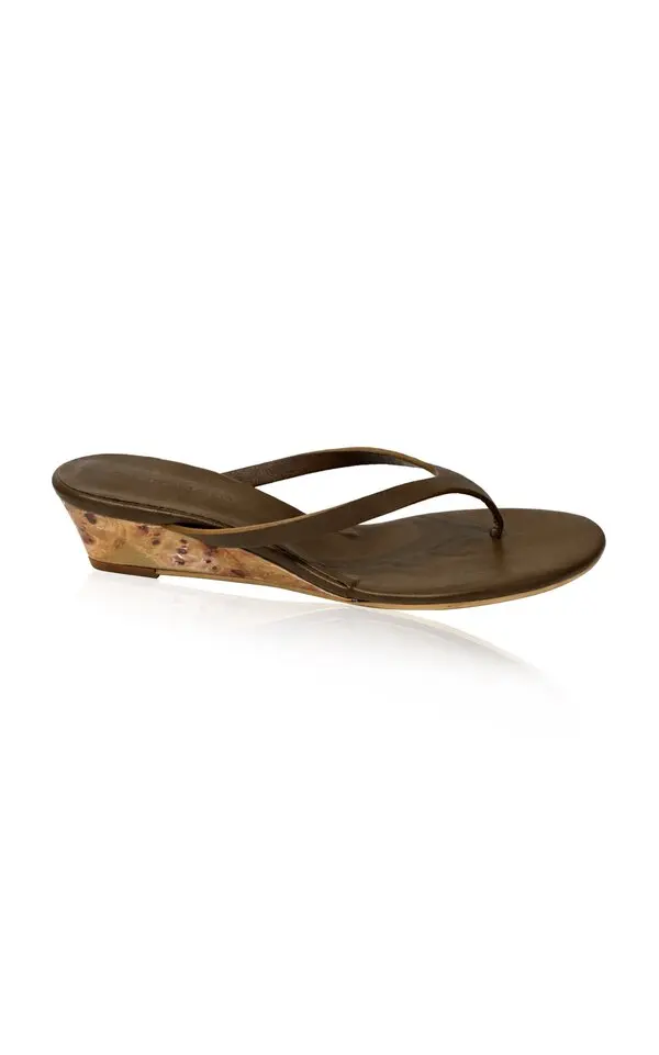 Christopher Esber Scala Wooden Wedge