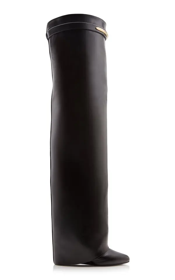 Givenchy 90mm Shark Pinch Over-the-knee Boots