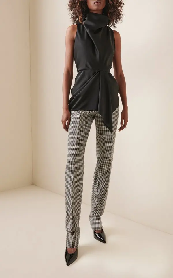 Givenchy Draped Satin Top