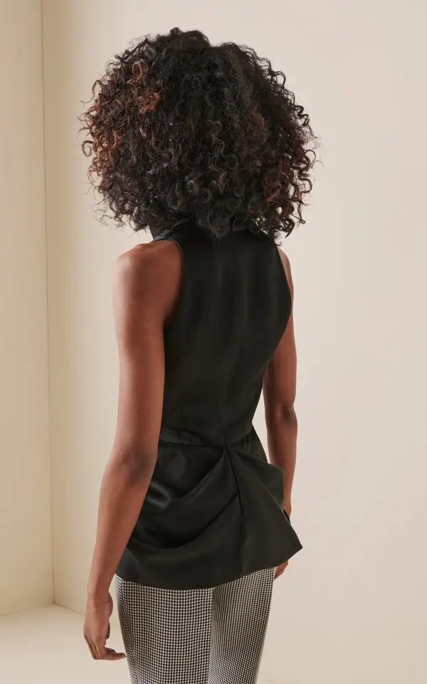 Givenchy Draped Satin Top