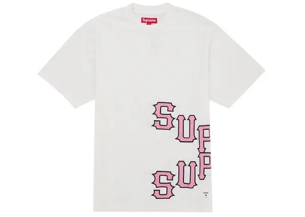 Supreme Cracked Spellout Short Sleeve Top