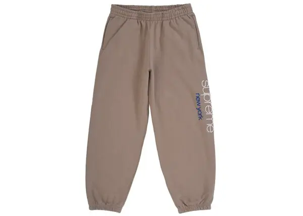 Supreme Classic Logo Sweatpant - Taupe