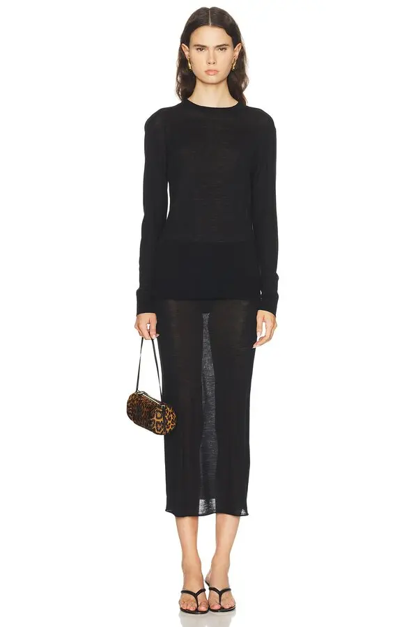 EAVES Light Weight Knit Crewneck
