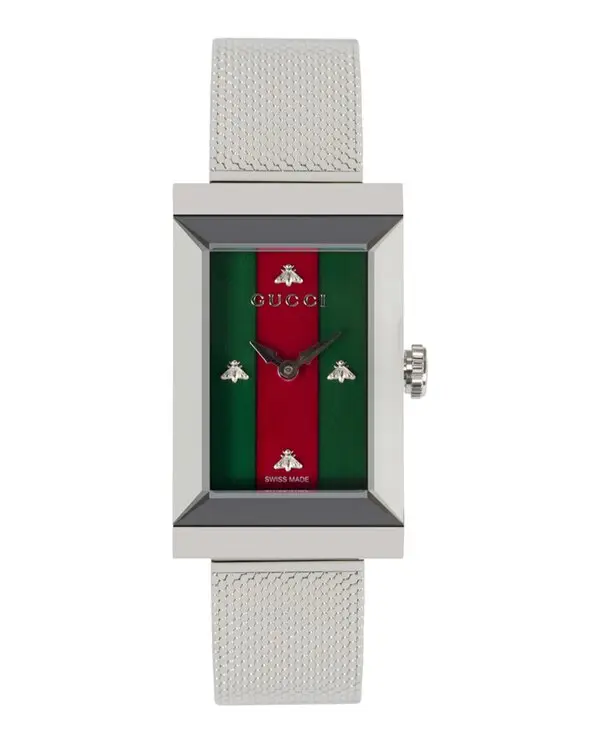 Gucci G-frame Ya147401 Mother Of Pearl Dial - Stainless Steel