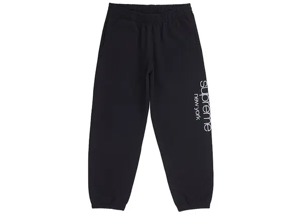 Supreme Classic Logo Sweatpant - Black