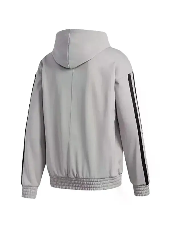 Adidas Striped Hooded Jacket