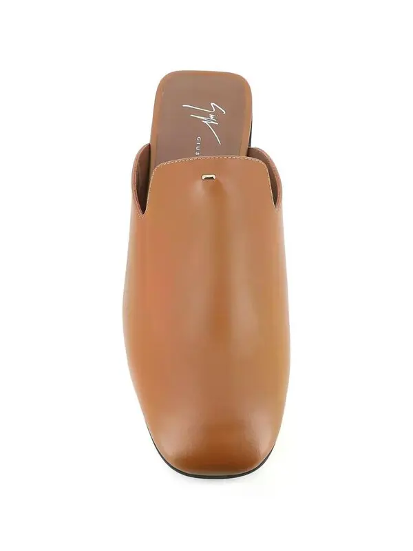 GIUSEPPE ZANOTTI Leather Mules