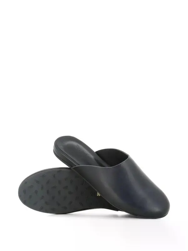 ANCIENT GREEK SANDALS Leather Flat Mules