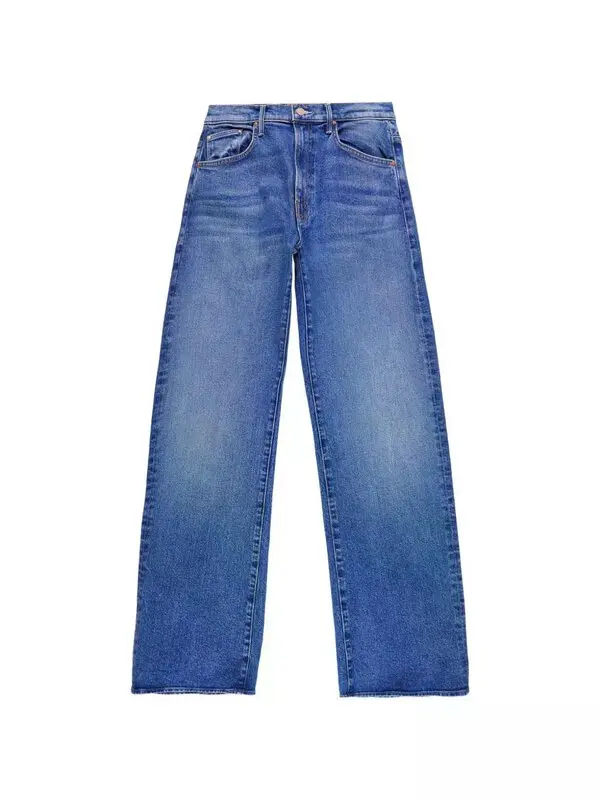 MOTHER Buttoned Jeans - Blue