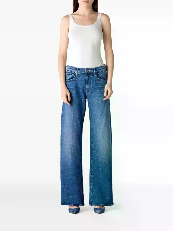 MOTHER Buttoned Jeans - Blue