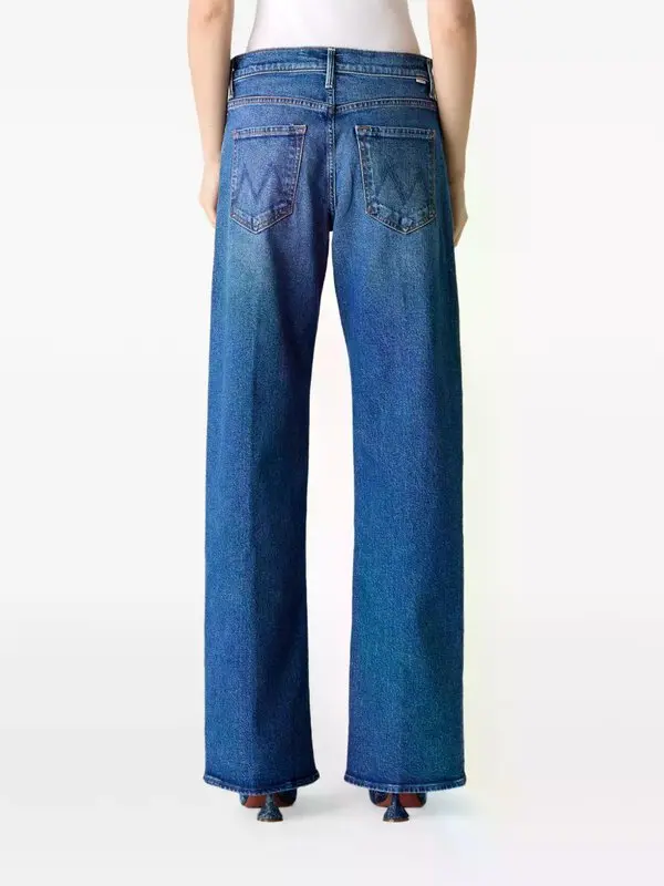MOTHER Buttoned Jeans - Blue
