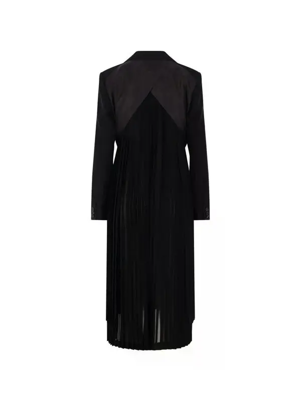 Comme Des Garçons Pleated Button Dress