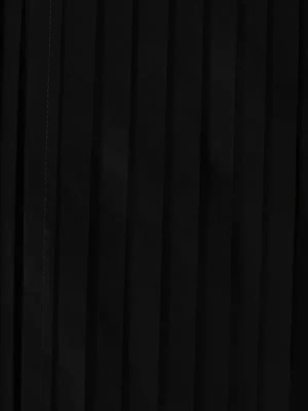 Comme Des Garçons Pleated Button Dress