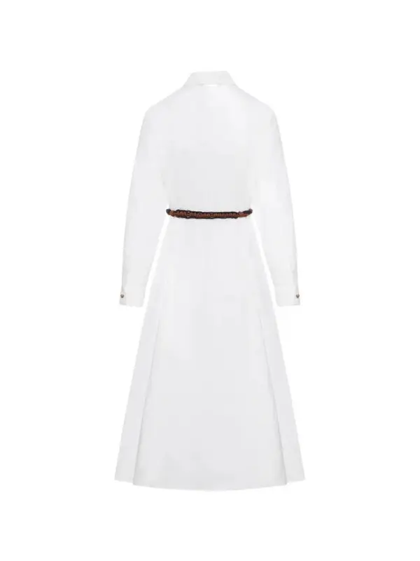Max Mara Belted Midi Dress