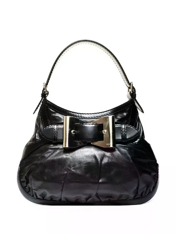Gucci Queen Hobo Leather Shoulder Bag