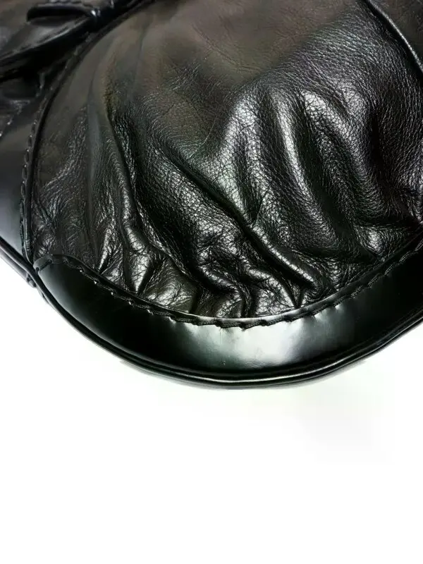 Gucci Queen Hobo Leather Shoulder Bag