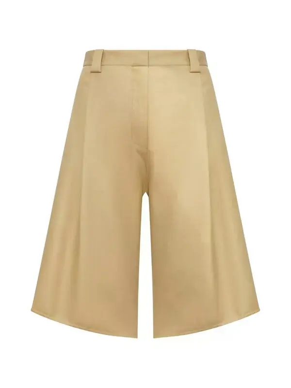 Balenciaga Tulip Belt-loop Shorts