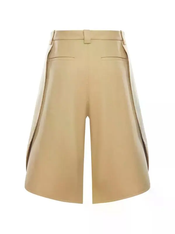 Balenciaga Tulip Belt-loop Shorts