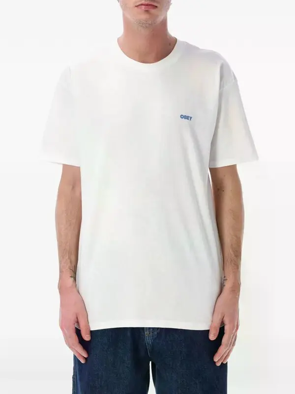 Obey Peep Hole T-shirt - White