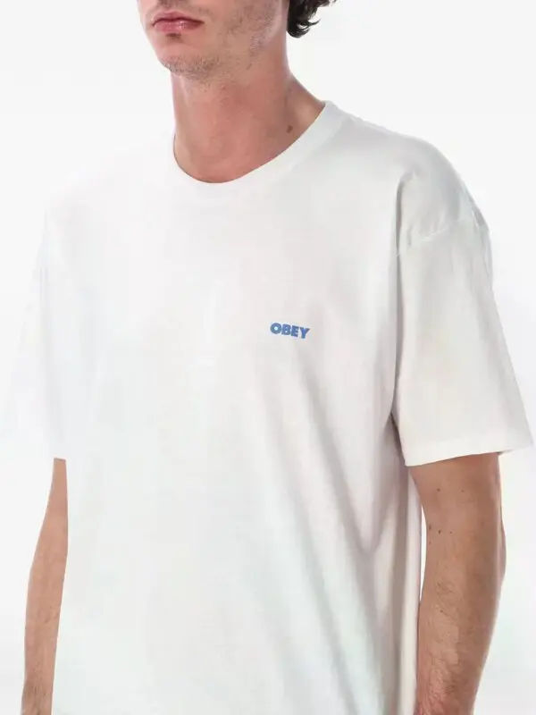 Obey Peep Hole T-shirt - White