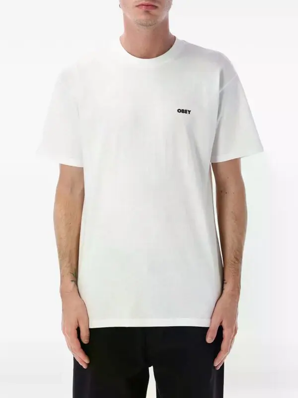 Obey Watching T-shirt - White