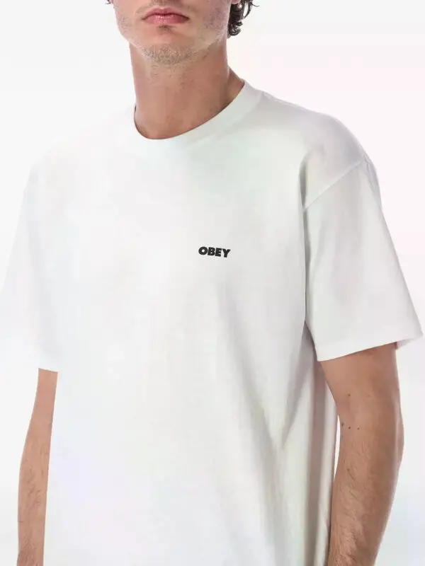 Obey Watching T-shirt - White