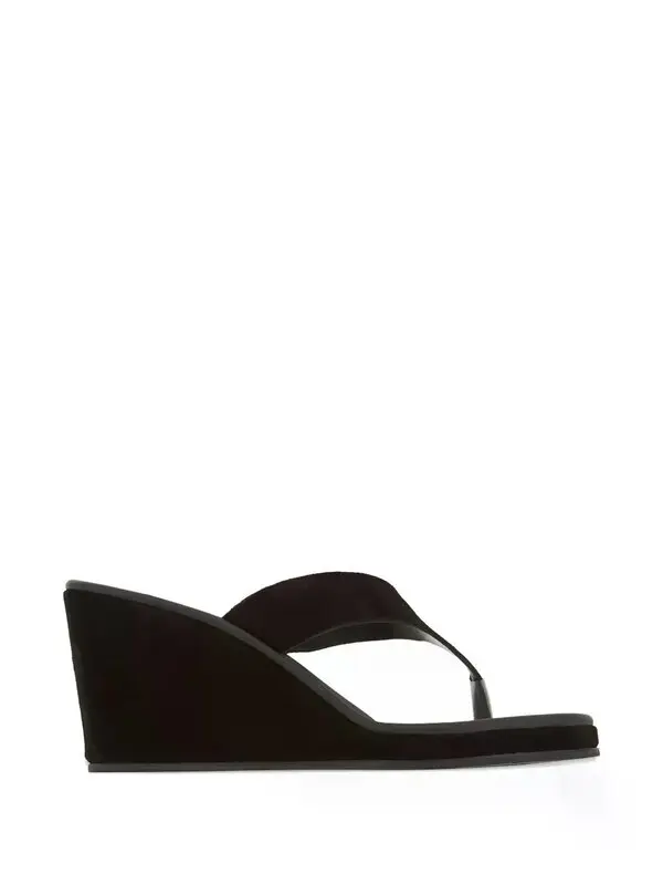 ANCIENT GREEK SANDALS Charys Wedge Sandals - Black