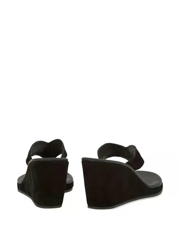 ANCIENT GREEK SANDALS Charys Wedge Sandals - Black