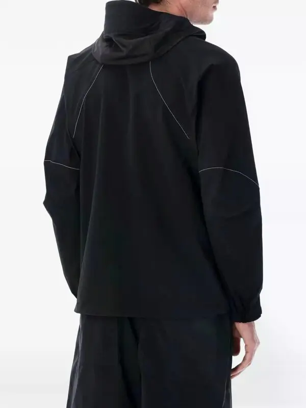 AND WANDER Hooded Zip-up Jacket
