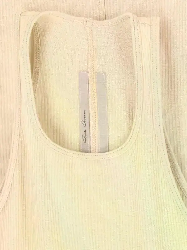 Rick Owens Ribbed-knit Midi Dress - Neutrals