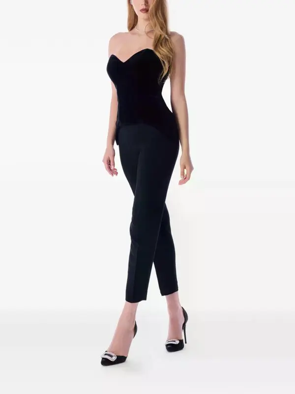 IMROSKA Sweetheart-neck Top