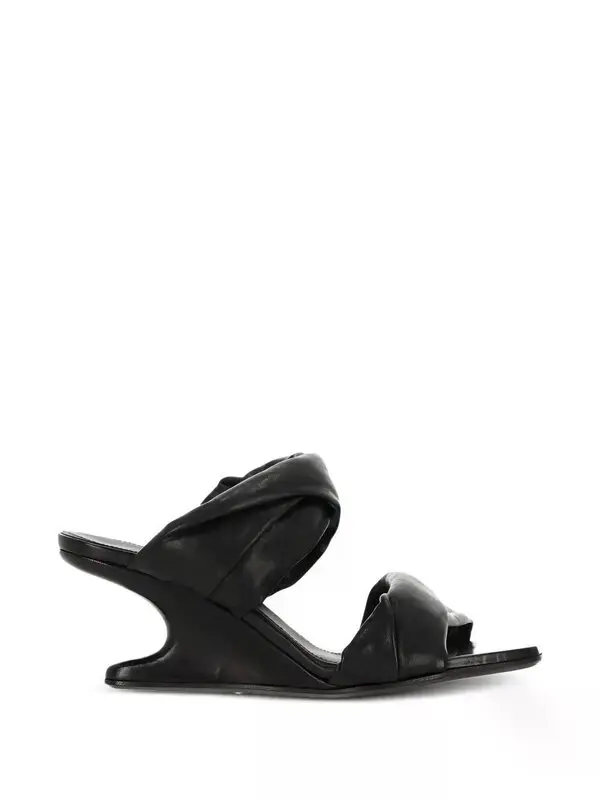 Rick Owens Twisted Cantilever Sandals