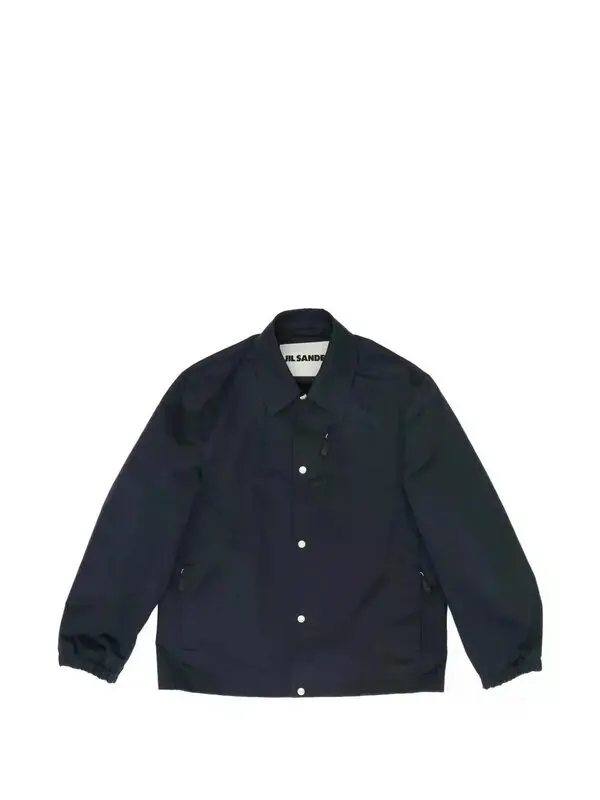 JIL SANDER Buttoned Shirt Jacket - Blue