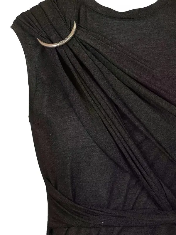 DURAZZI MILANO Draped Ring-detail Top