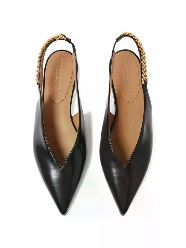 Stella McCartney Slingback Point-toe Flat Pumps
